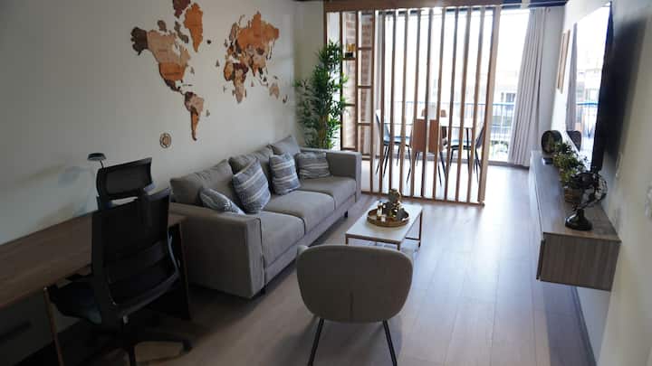 Stunningly Fresh & Furnished Apt Near Laureles! - Medellín