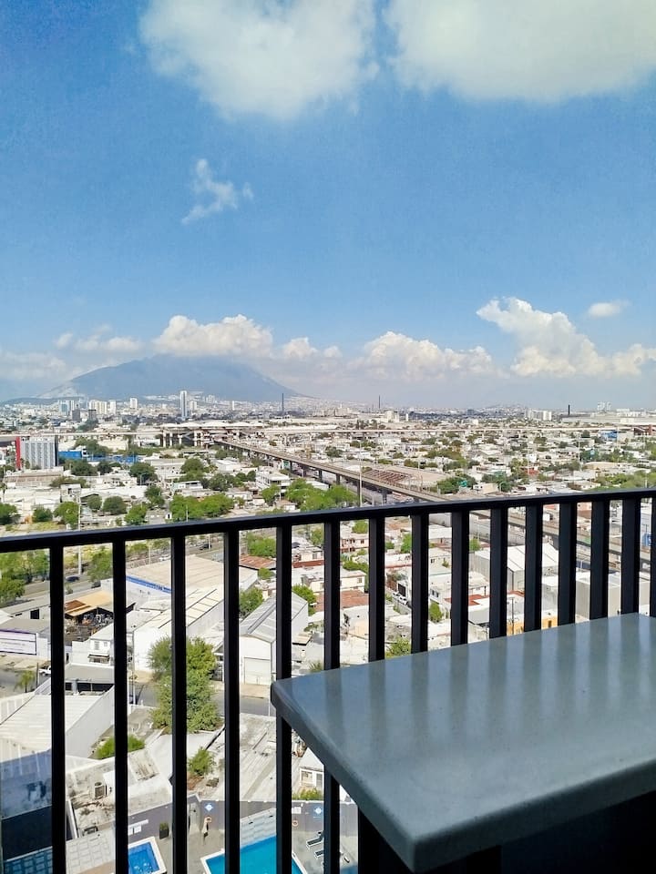Depto. Moderno Frente Arena Monterrey & Fundidora - Monterrey
