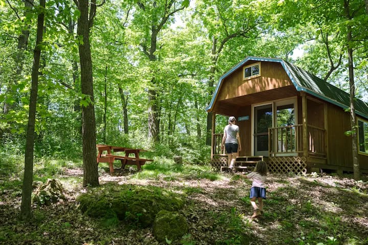 Sapphire Cabin – Cozy Off-grid Escape - Viroqua, WI