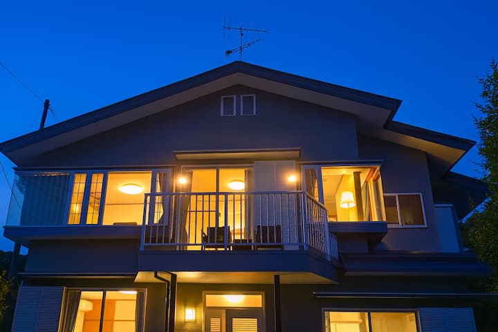 高台からのオーシャンビュー | 貸切温泉・Bbq 可 |Sealine Retreat あたみの湯 - Atami