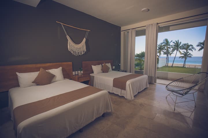Habitación Frente Al Mar, Pie De La Cuesta-casamar - Acapulco