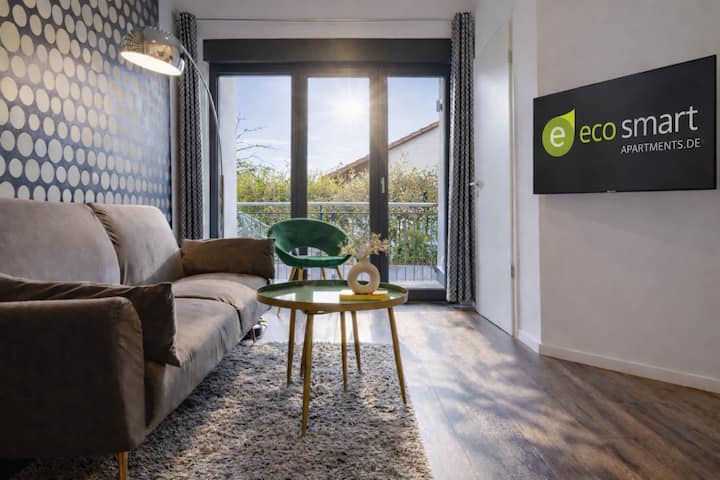 Deluxe One-bedroom Apartment With Balcony - 에를랑겐