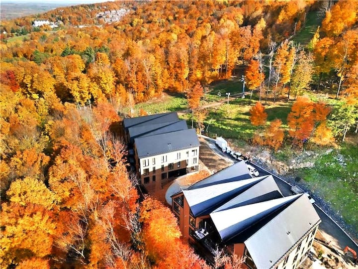 Ski-in Penthouse W/ Fireplace | Bromont Resort - Bromont