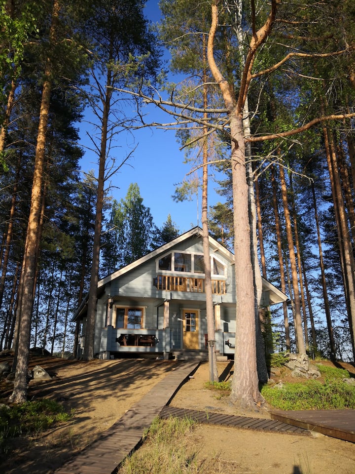 Huvila Omassa Niemessä Höytäisellä - Polvijärvi