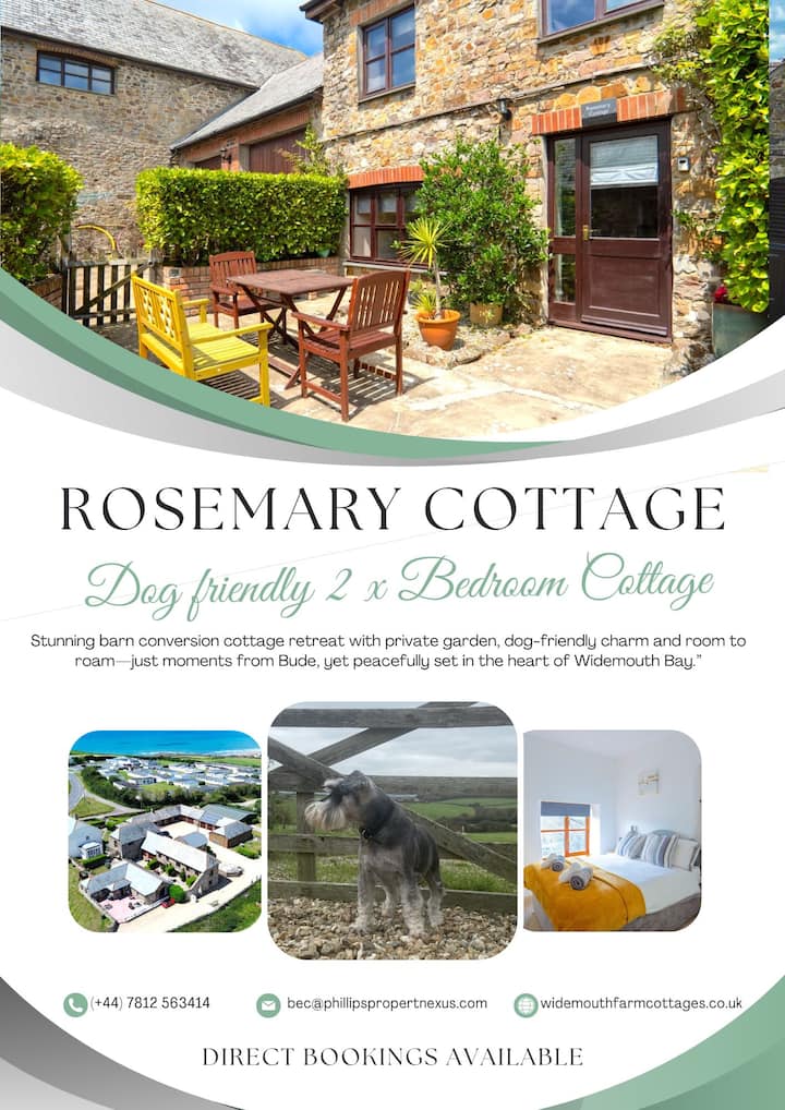 Rosemary Cottage | Couples | Bude | Dog Friendly - Widemouth Bay