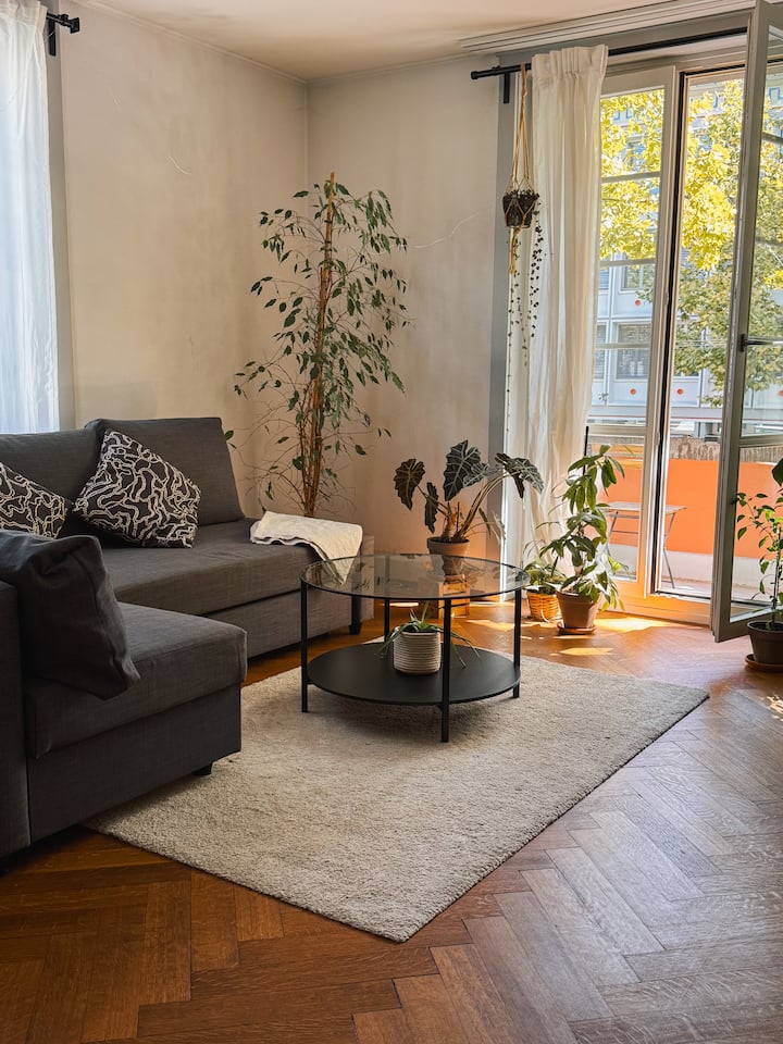 Gemütliche 2-zimmer-wohnung Mit Balkon & Terrasse - Berne