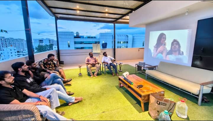 Rooftop Lounge W Bbq & Movie Night@namma Homeslice - Bengaluru