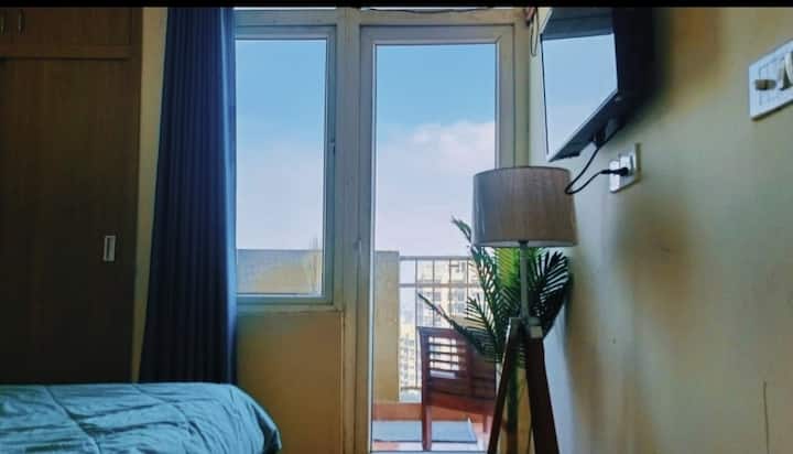 Skylight 1bhk (16 Floor, Private Studio Apartment) - Noida