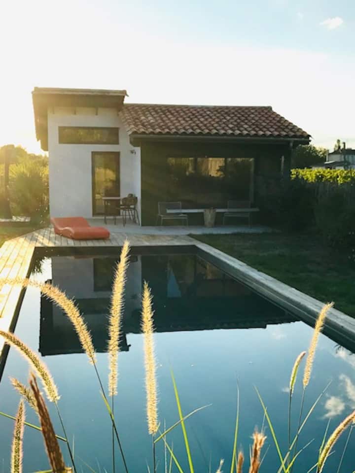 Chambre De Campagne Avec Piscine - Sainte-Foy-la-Grande