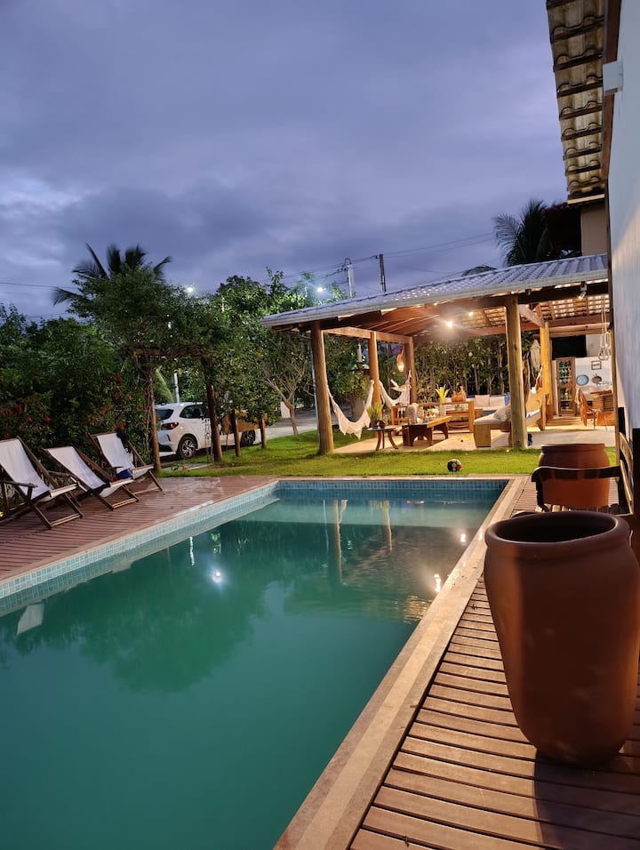 Chalé Bem-te-vi Pé Na Areia - Caravelas