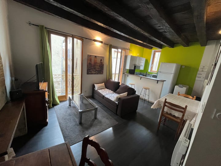 T2 Au Cœur De La Ville, Dans Immeuble à Colombage - Villefranche-de-Rouergue