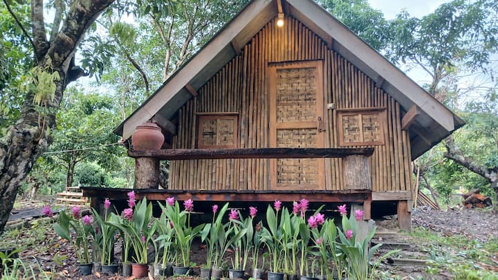 Moon Bamboo Cabin ~ Queen Size Floor Mattress - Thailand