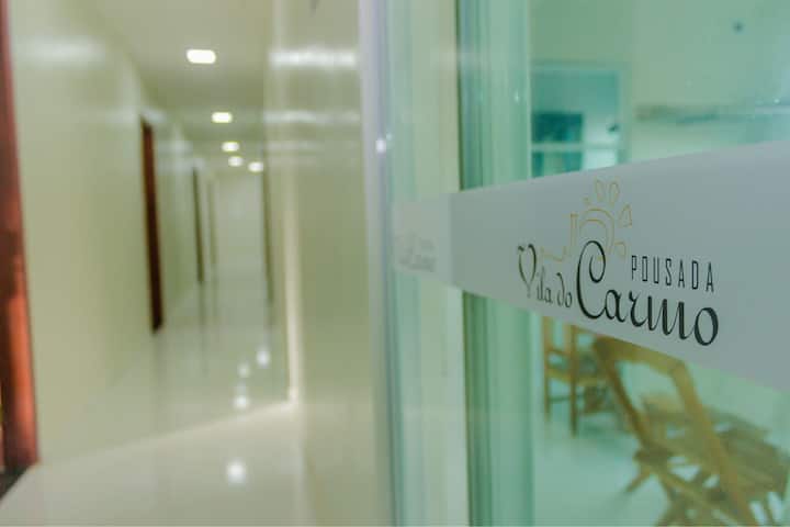 Pousada Vila Do Carmo- Quarto Casal. - Parnaíba