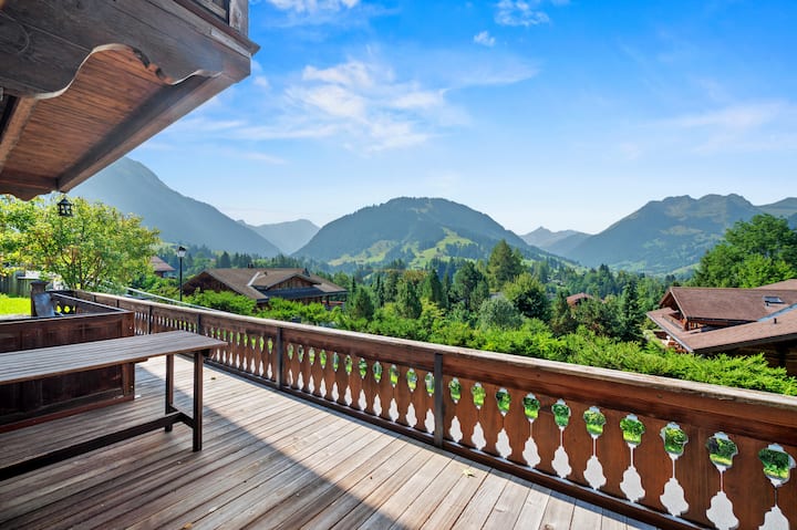 Traditional Charm Full Chalet In Oberbort, Gstaad - Gstaad
