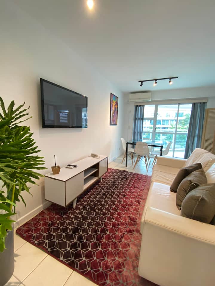 Carioca Lifestyle Beira Mar/ Piscina/jacuzzi/gym - Recreio dos Bandeirantes