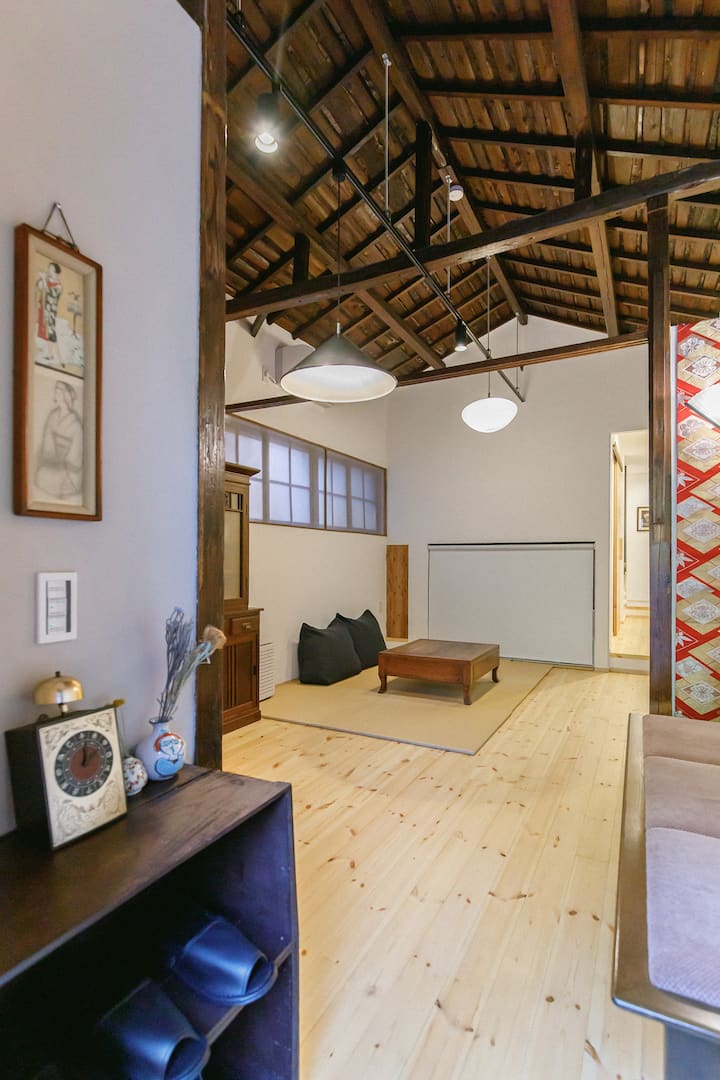 駐車場2台可｜大阪城＆京都好アクセス 和モダン古民家一棟貸切 - Osaka, Japan