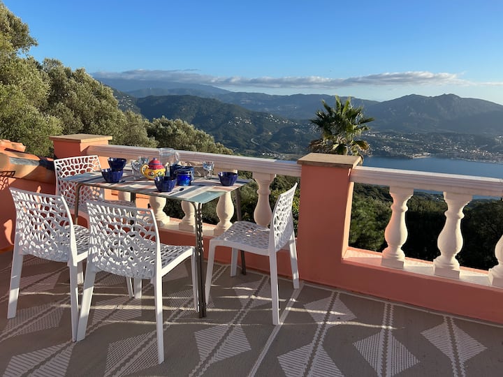 Appartement Avec Piscine, Panorama Inoubliable! - Olmeto