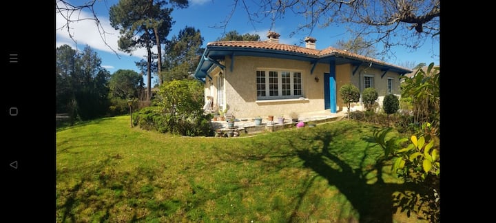Maison 3 Chambres Avec Grand Jardin - Labenne