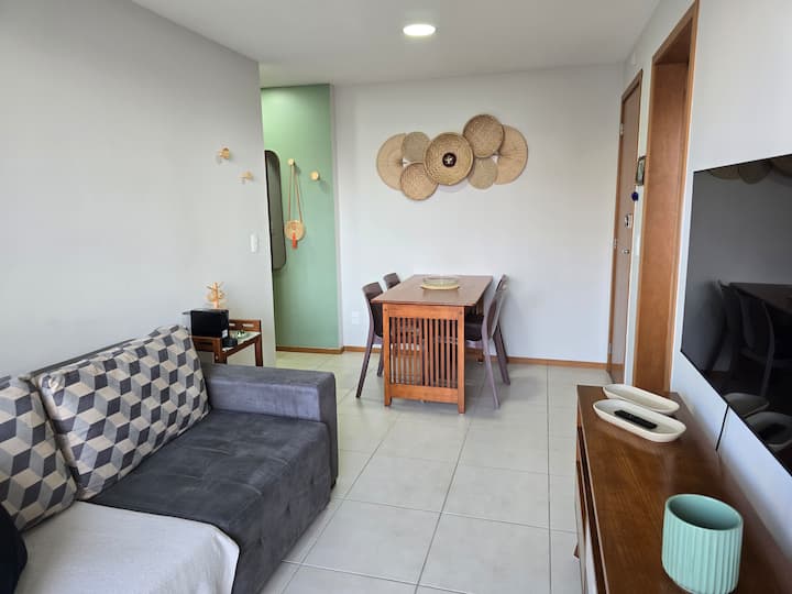Praia De Itapuã - Ac, Garagem, Piscina E Varanda - Vila Velha