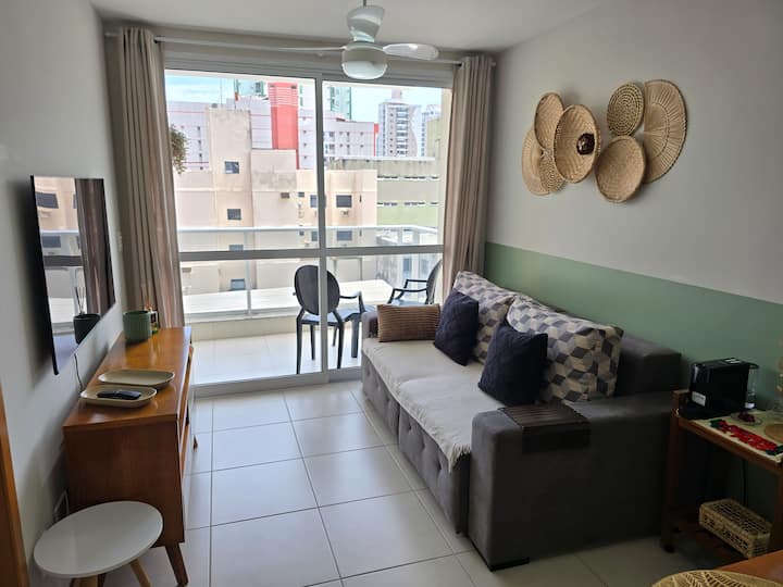 Praia De Itapuã - Ac, Garagem, Piscina E Varanda - Vila Velha