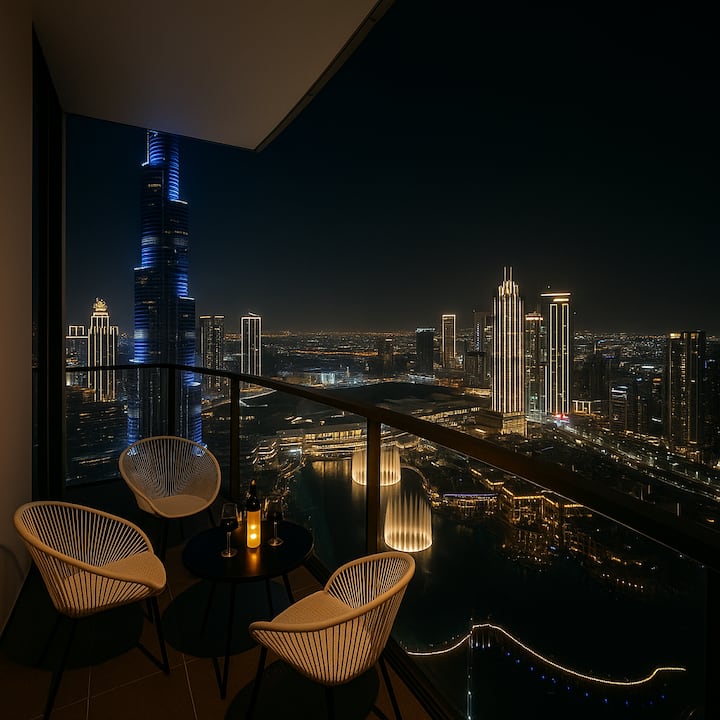 Luxury 3br, Full Burj & Fountain View, 2’ To Mall - Dubai