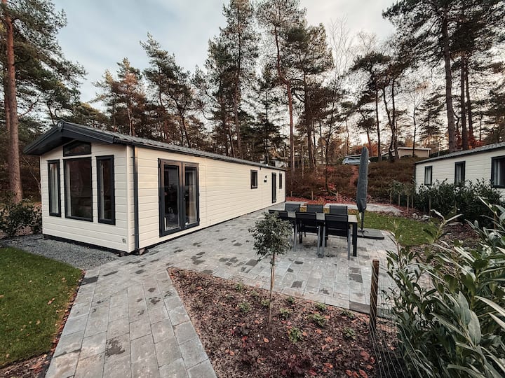 Veluwe Bos Chalet In Lierderholt Beekbergen 6 Pers - Apeldoorn