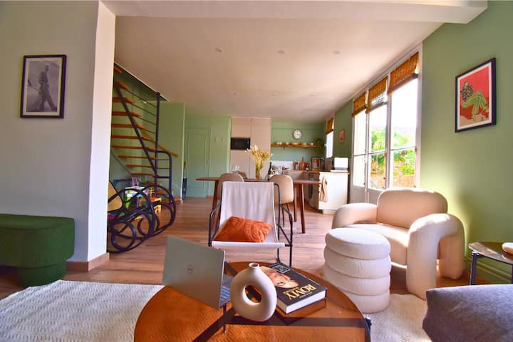 Duplex Parisien : Jardin & Sauna - Saint-Denis