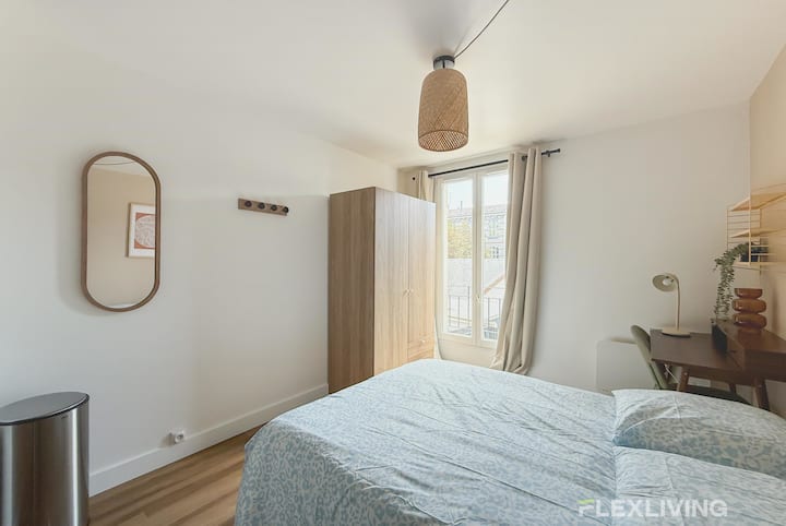 Charmant Studio 16m2 Paris 20 - Terrasse Partagée - Île-de-France