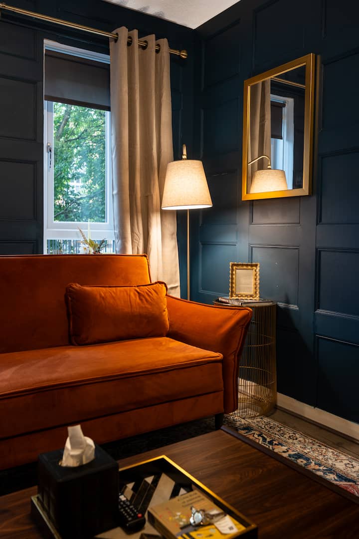 Finnieston Charm | Elegant Flat For 3 + Parking - Glasgow