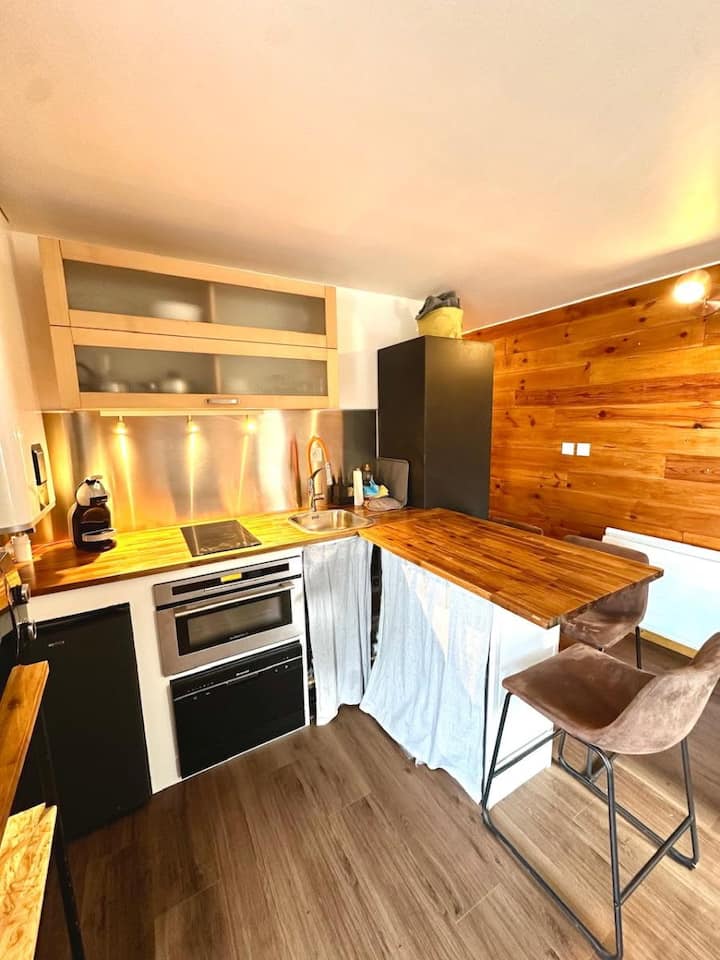 Charmant T2  à Prox Des Commerces, Pistes 5 Pers. - Ax-les-Thermes