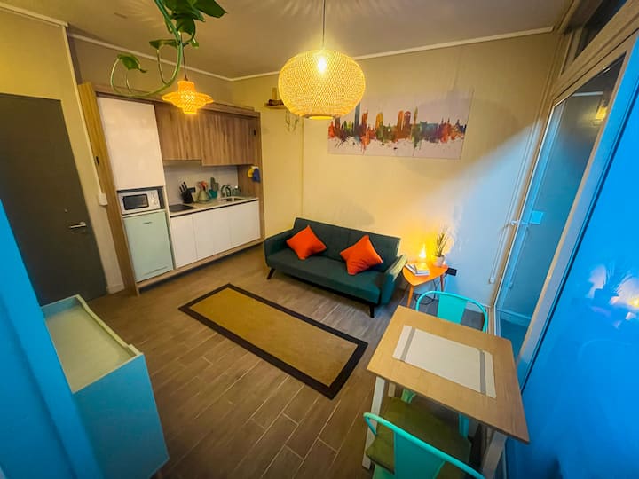 Depto. 1dorm Zócalo Providencia Y Estacionamiento - 