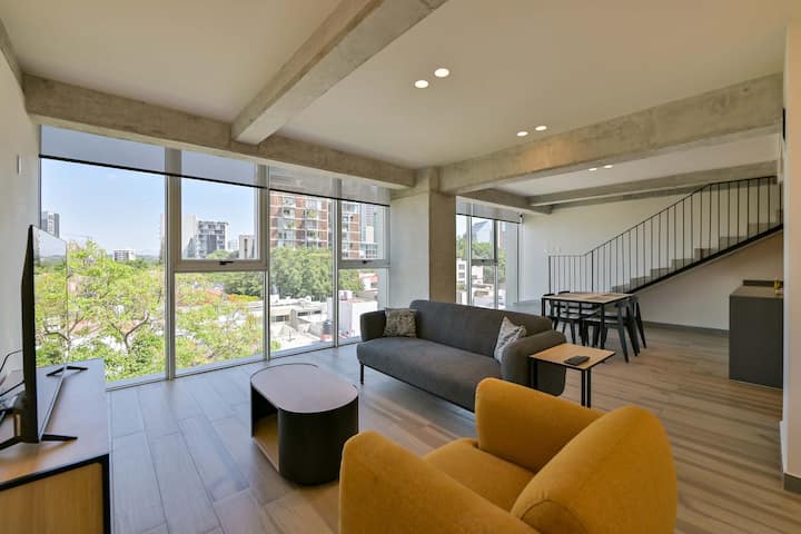 Corporate Three-bedroom Duplex In Luxury Tower - Guadalajara, Mexico