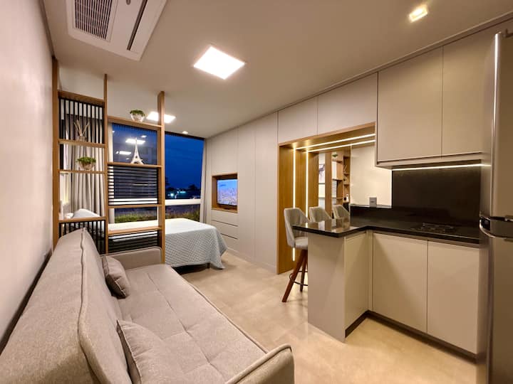 Livin Resort - Loft Decorado - Praia De Atlântida - Xangri-Lá
