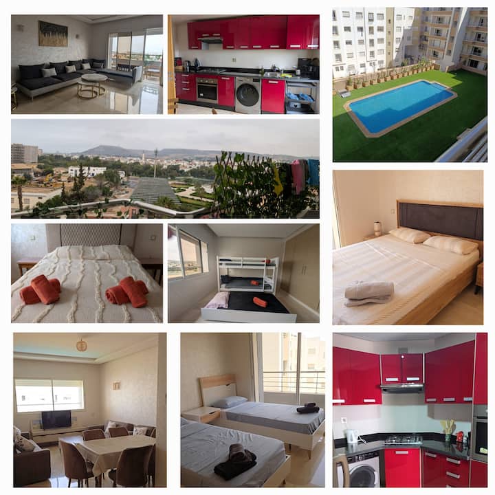 Double Appartement Moderne Au Cœur D'agadir - Agadir