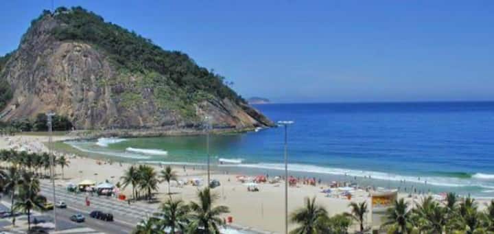 1a 2 Quartos Suite 2ban Wow 2 Min Praia 10 Pessoas - リオデジャネイロ