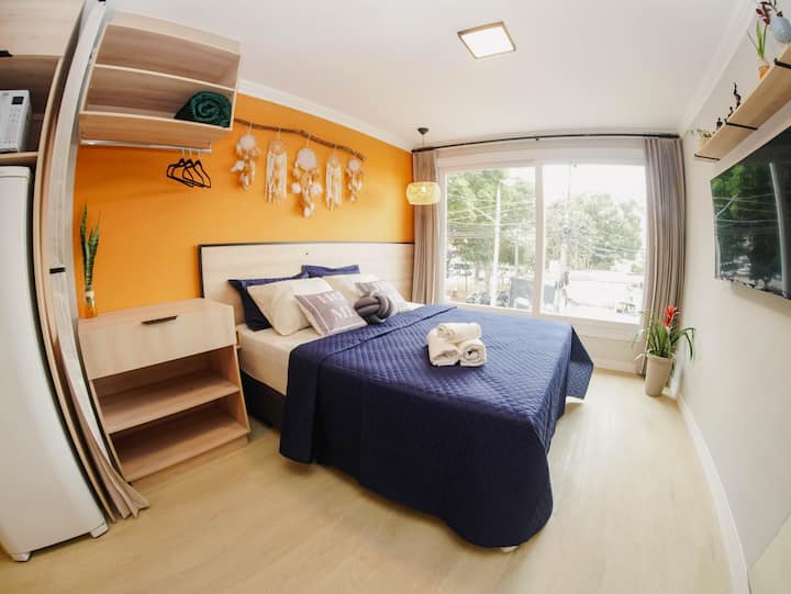 Studio De 2 Quartos C/ Ar Condicionado (4 Pessoas) - São Paulo