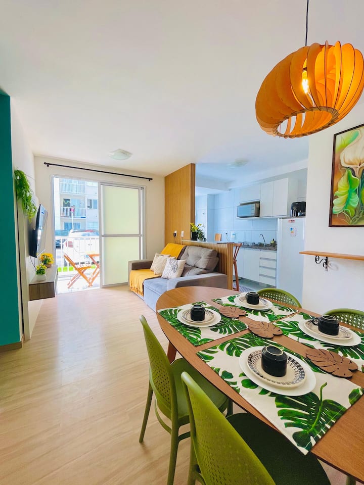 Solar Nova Aruana · Lindo Ap Mobiliado Próx A Orla - Aracaju