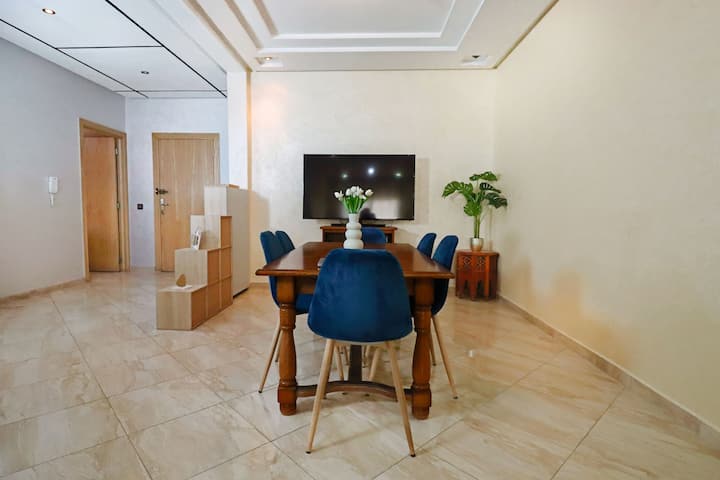Le Cosy –Spacieux 3 Chambres -Proche Centre - Kénitra