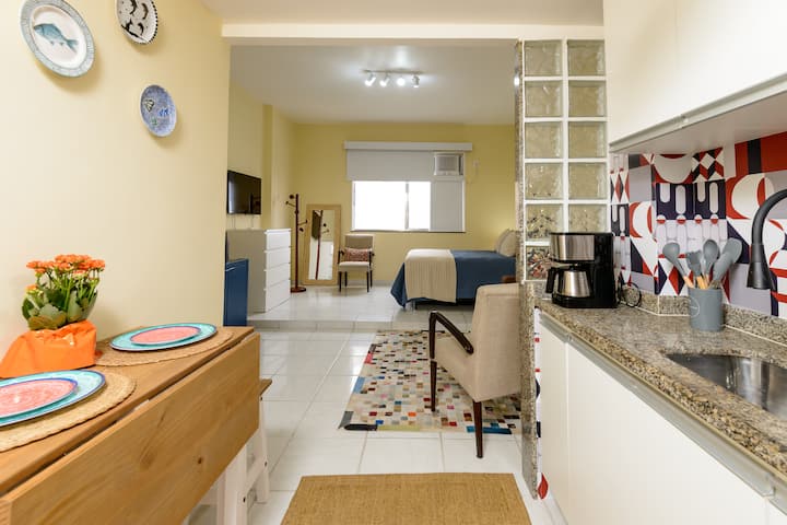 Apê Perto Da Praia, Moderno E Aconchegante - Rio de Janeiro