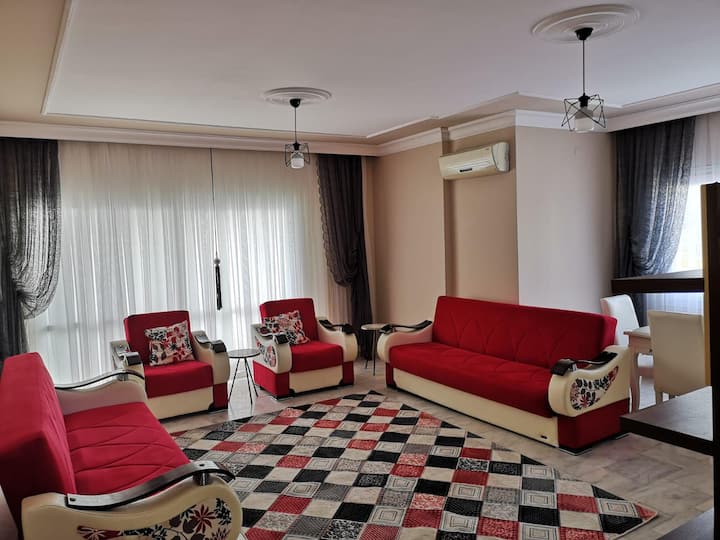 Kızkalesinde 3+1 Günlük Kiralık Daire - Kızkalesi