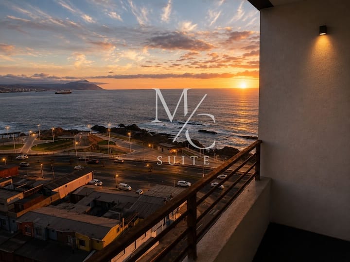 Suite Con Vista Al Mar A Pasos De La Playa - Antofagasta, Chile