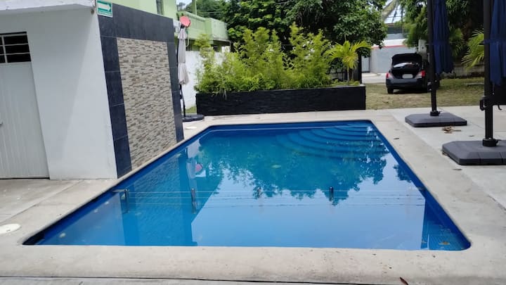 Jardín Oasis Departamento Con Alberca - Tampico, Mexico