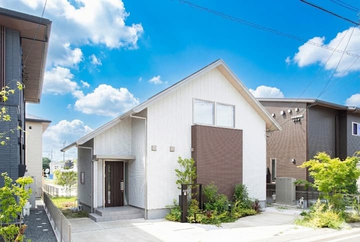 <Movavilla三澤北>鄰近阿蘇．熊本城．各類溫泉！合志市全新獨棟民宿．體驗在地生活【免費停車】 - 菊池市