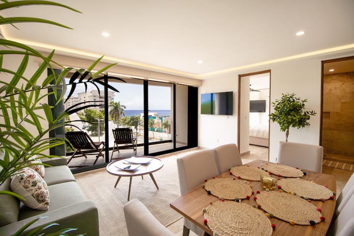 Athimar 204 | 2 Bedroom Condo W/ Ocean View - Cozumel