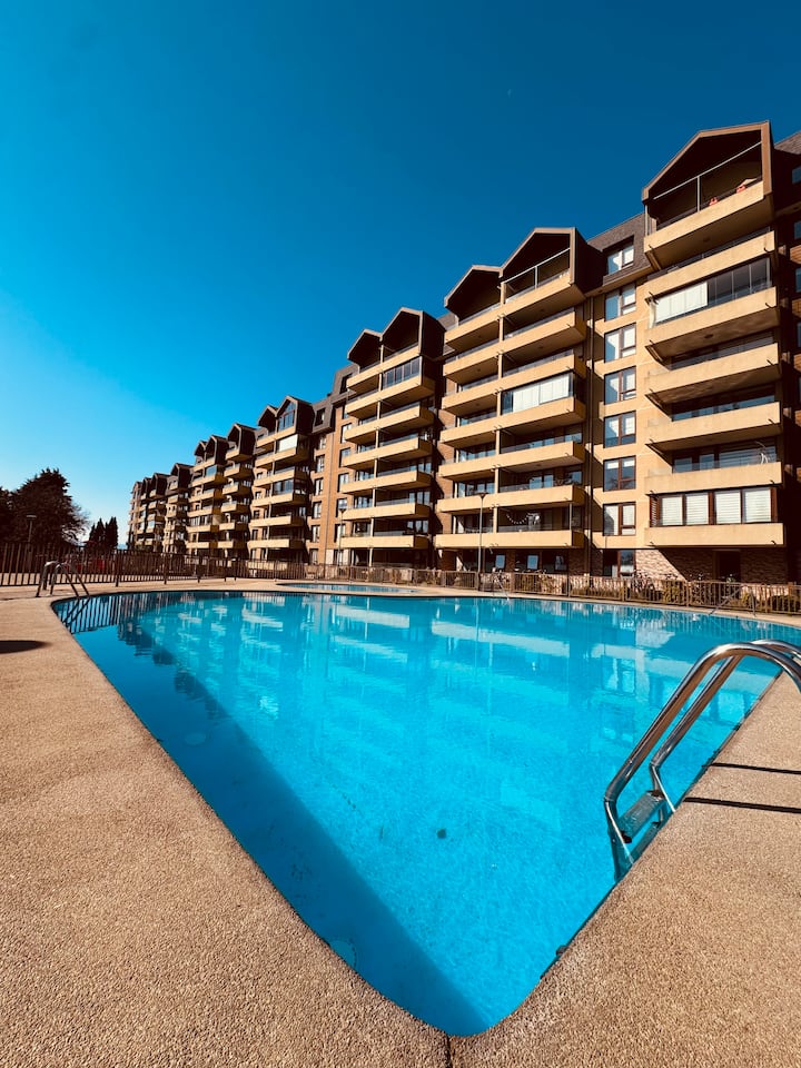 Depto. Orilla Playa Con Parking Incluido 5 Pers. - Chile