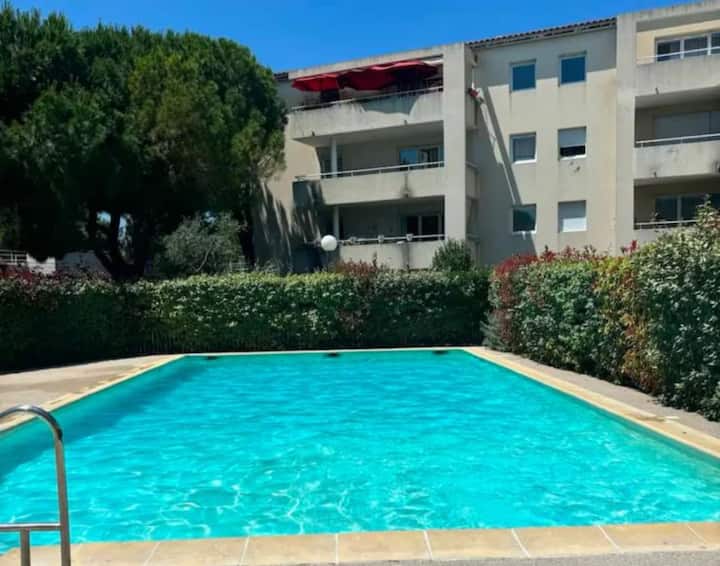 T3 Dans Une Résidence Avec Piscine. - Lattes