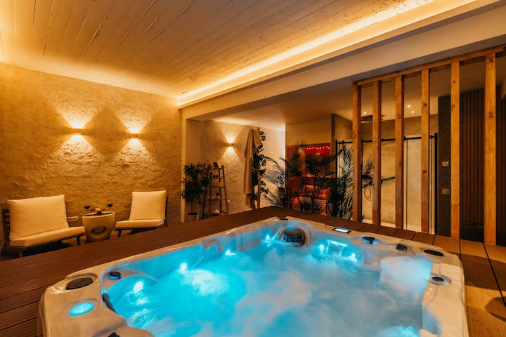 Luxe Suite Met Sauna & Privé Wellness -