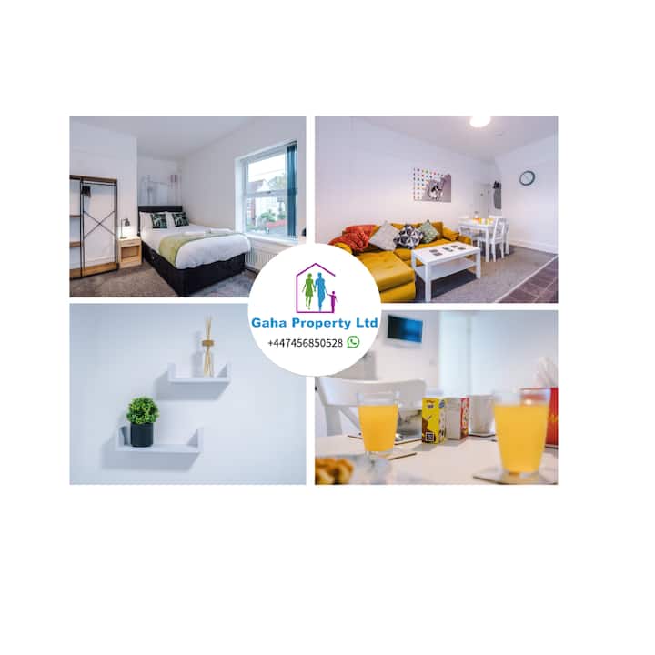 Big Discounts- 1br Flat-free Wifi, Parking - Wirral