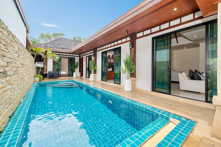 Amazing Rawai Park 3 Bedroom Private Pool Villa - Kata Beach