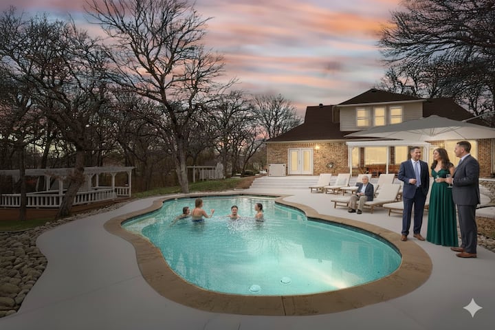 Host Events-winter Heated Pool, Sauna, Gaming&more - 紐瓦克